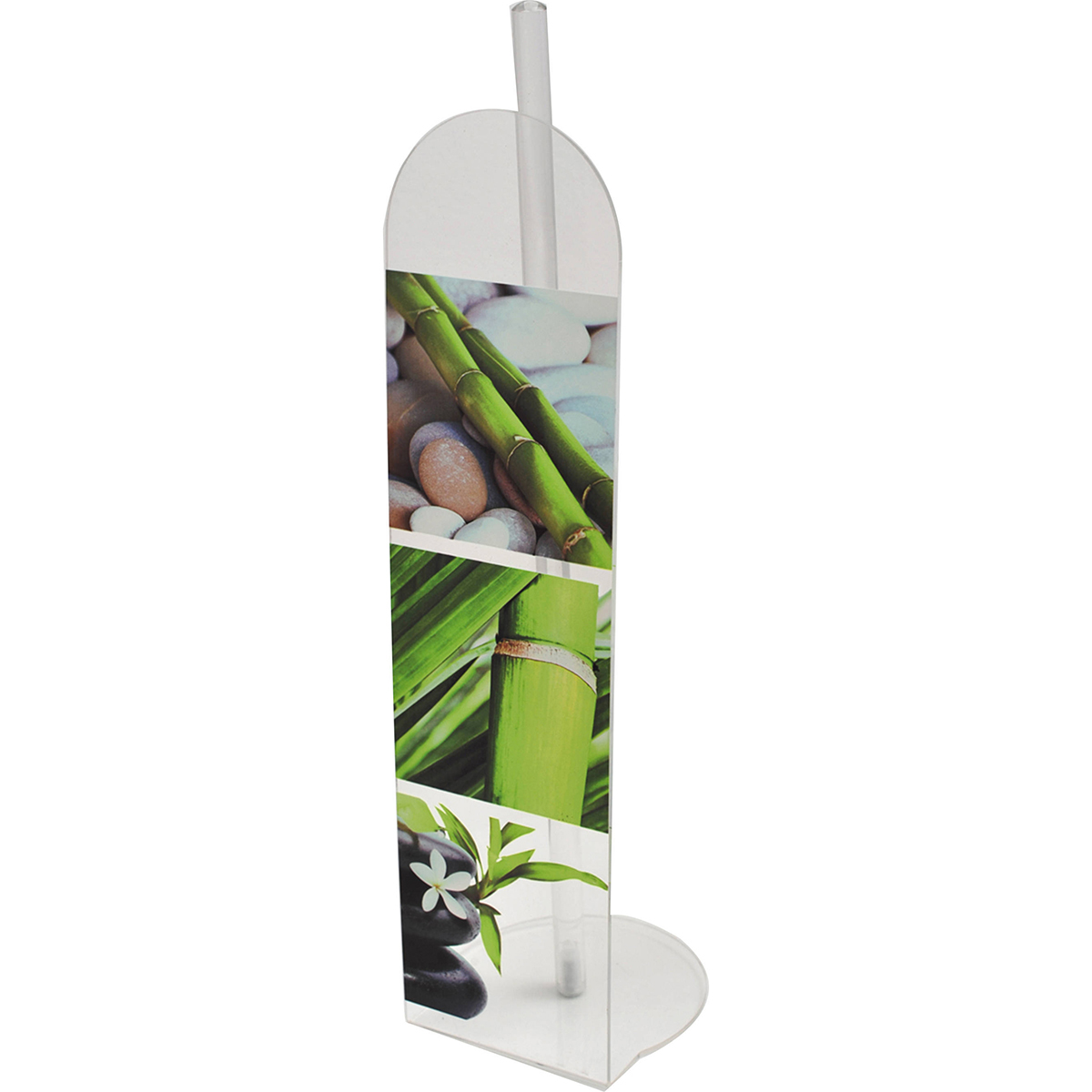 Ecobio Freestanding Toilet Paper Holder Tissue Reserve 4 Rolls ...