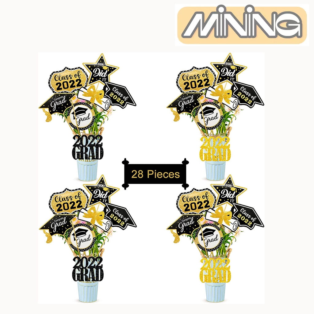 28pcs Graduation Decorations 2022 Congratulations Graduation Party