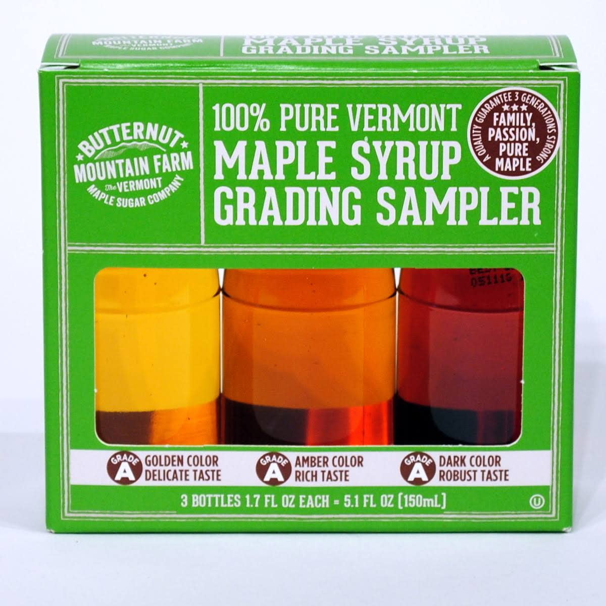 Vermont Maple Syrup Grading Sampler - Walmart.com