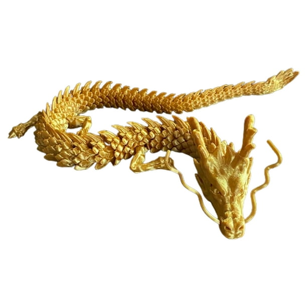 Grandest Birch Vivid Dragon Shape Action Figure Decor Realistic Visual ...