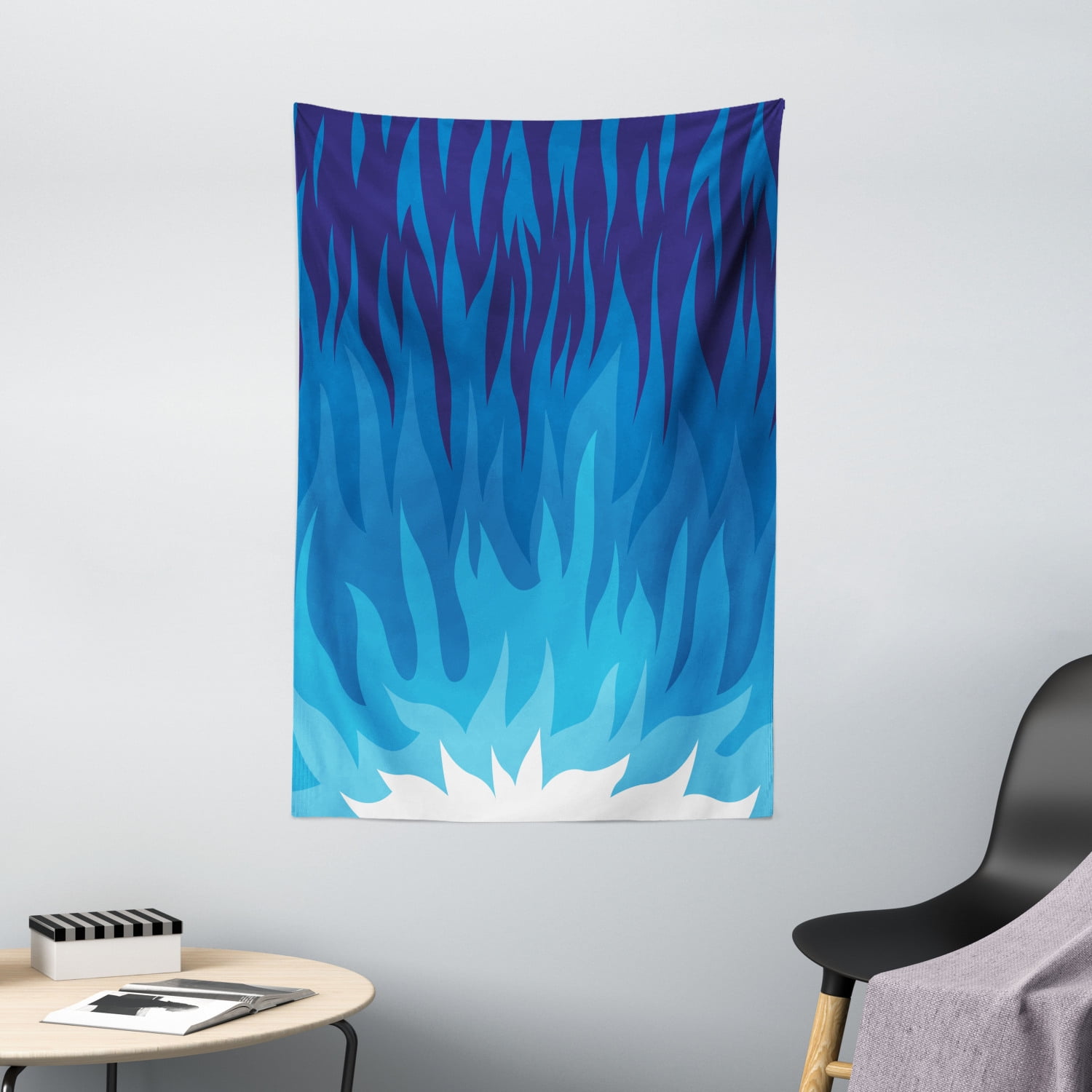Trippy Tapestry, Abstract Gas Flame Background Exploding Motion Energy ...