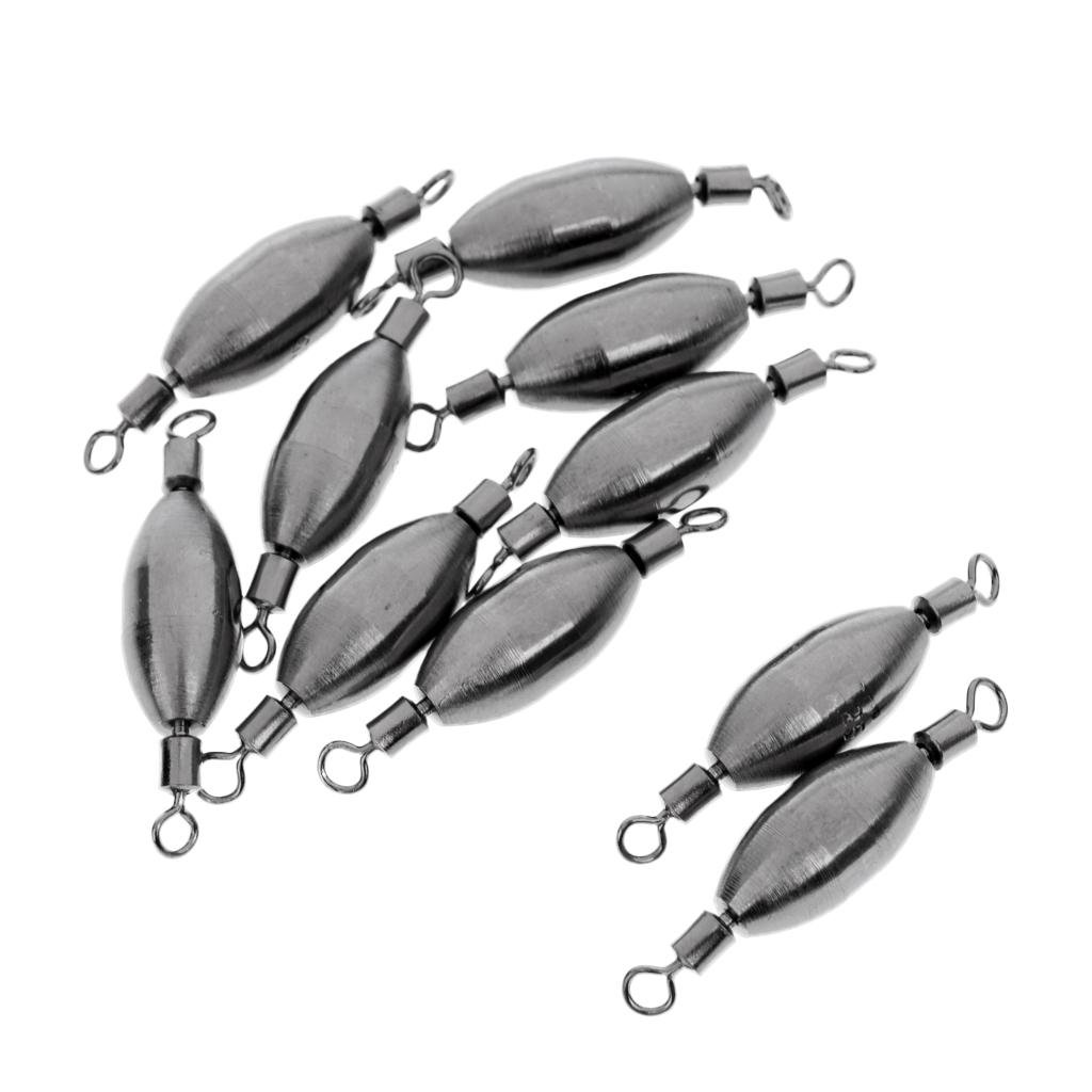 Click here for Colaxi 10 Pack Fishing Swivel Sinkers Set  Brass S... prices