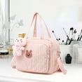 Lksixu Cute Tote Bag for Women, Wrinkle-Textured Design Handbag with ...