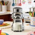 AOOOWER Clear Glass Seasoning Shakers With Wide Mouths For Easy Refill ...