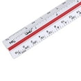 Mr. Pen- Metric Engineer Scale Ruler, Ruler, 12" Aluminum Scale Ruler ...