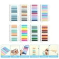 1600Pcs Sticky Tabs, 8 Pack Transparent Indexes Tabs, Book Annotations ...