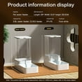 Automatic Cat Feeder & Water Dispenser with Gravity Food Storage ...