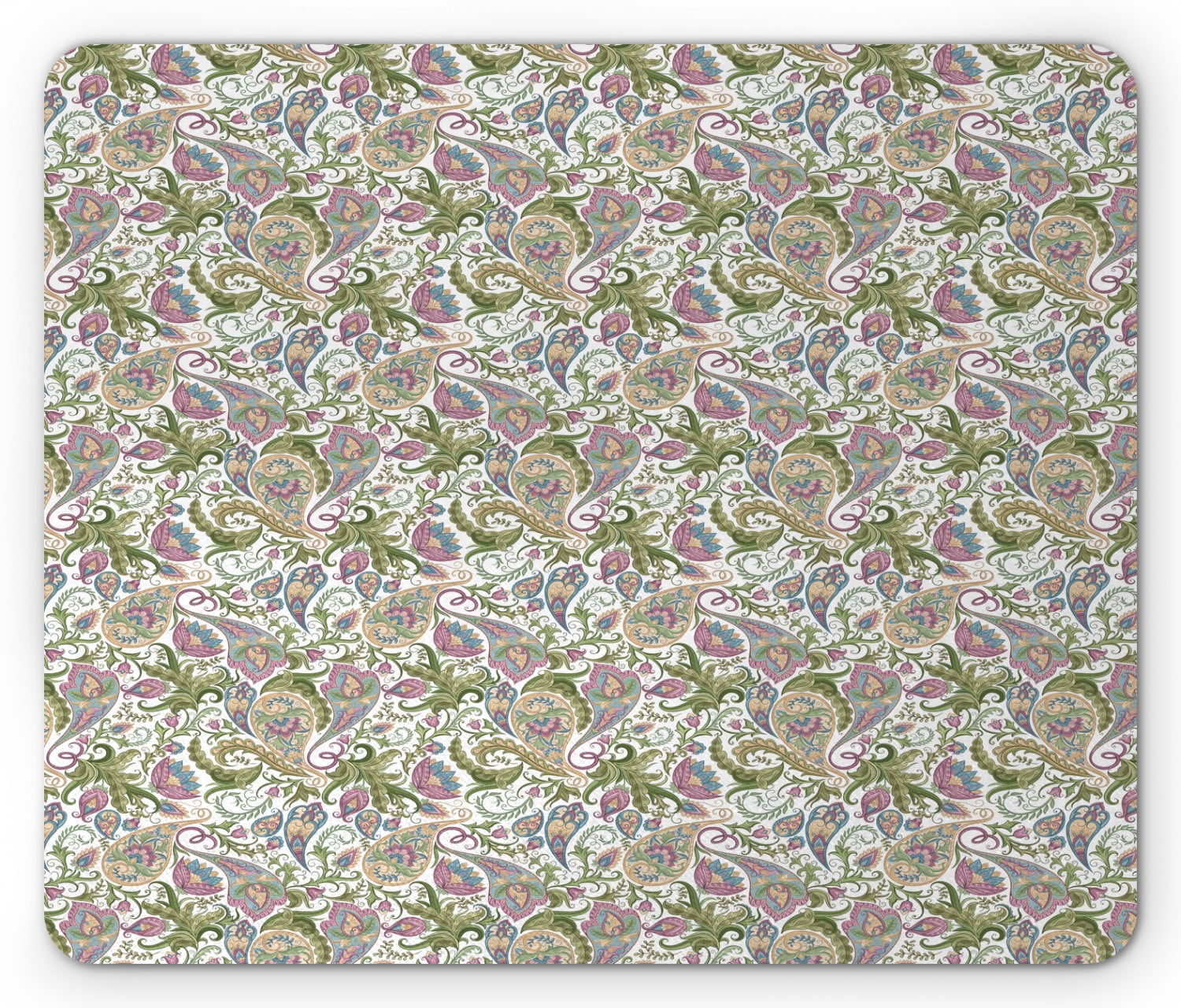 Paisley Mouse Pad, Traditional Persian Pickles Pattern Vintage Style ...