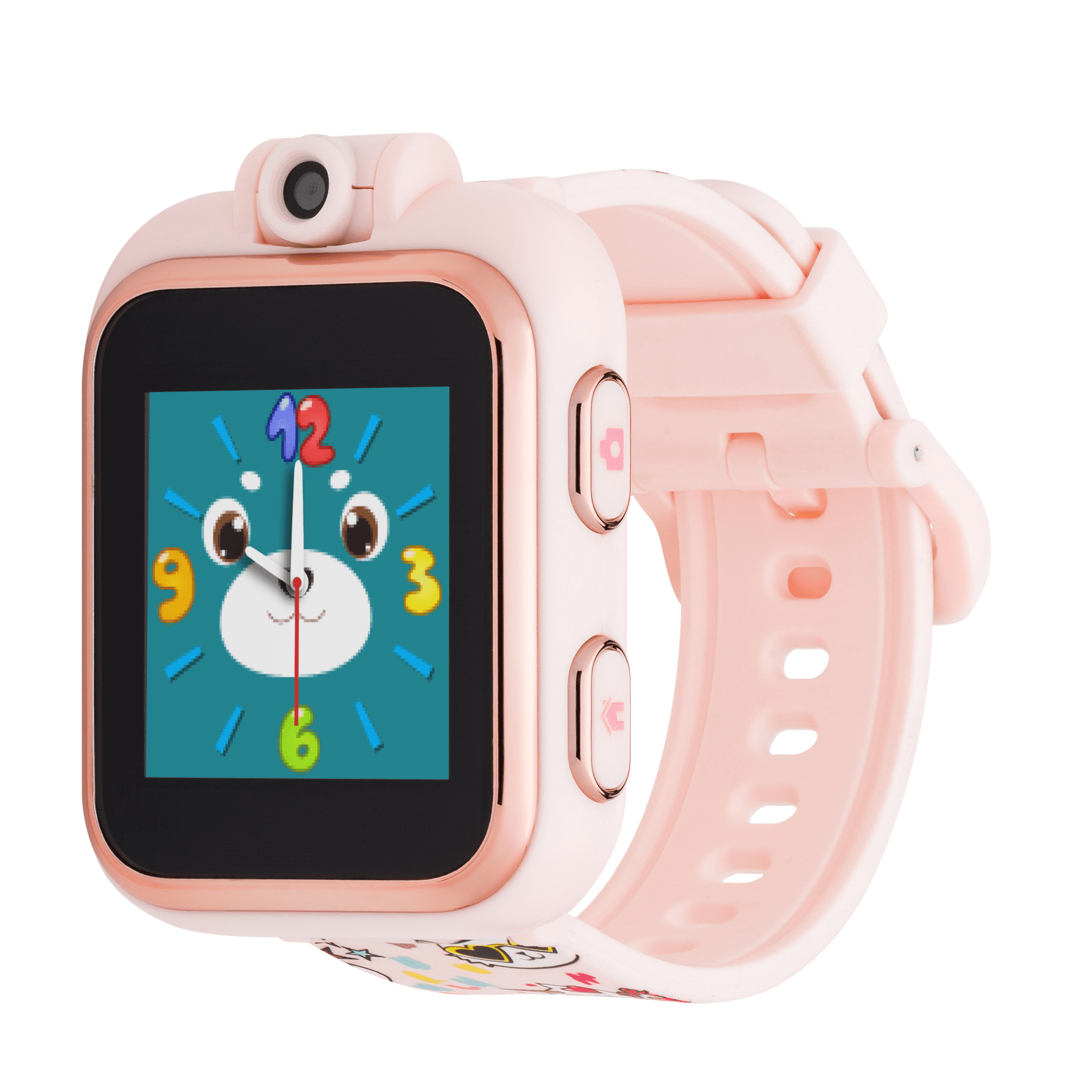 iTouch Playzoom Kids Smart Watch Blush with Funky Kitty Pattern – Deal ...