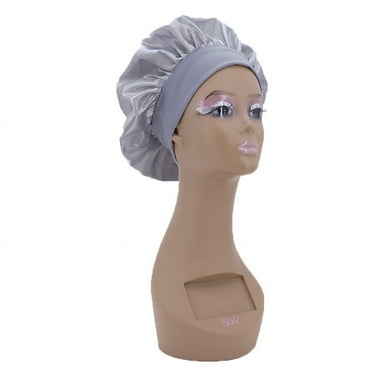 2Pcs Pink Baby Bonnet Infant Satin Silk Hair Bonnets for Toddler ...