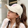 Auroural Girls Baseball Cap Children's Summer Outdoors Baseball Cap ...
