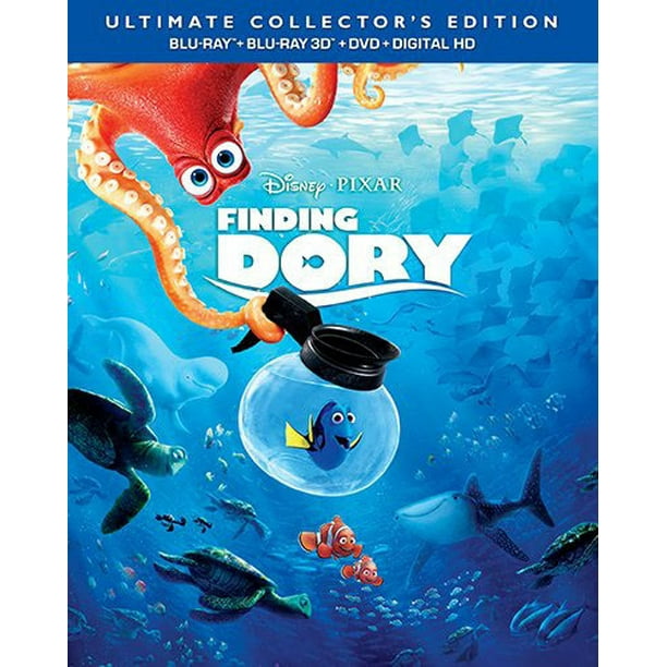 Finding Dory (Blu-ray + Blu-ray + DVD) - Walmart.com - Walmart.com