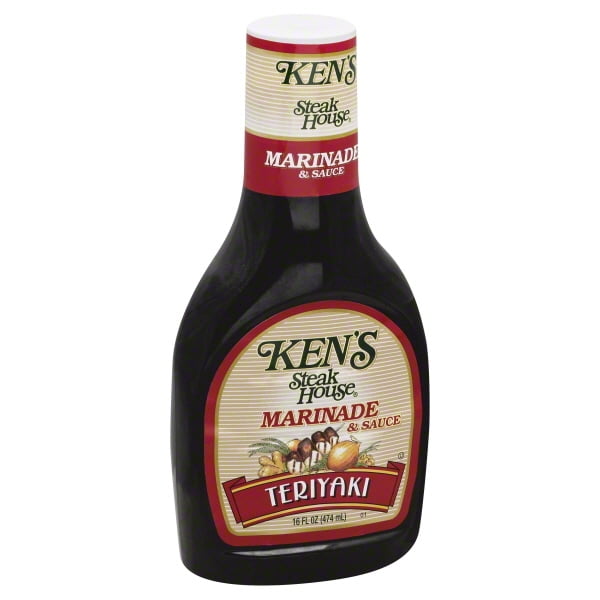 Kens Foods Kens Steak House Marinade & Sauce, 16 oz - Walmart.com ...