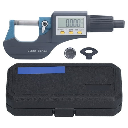 Measuring Tools,Digital Micrometer 0.00005in/0.001mm Resolution Digital ...