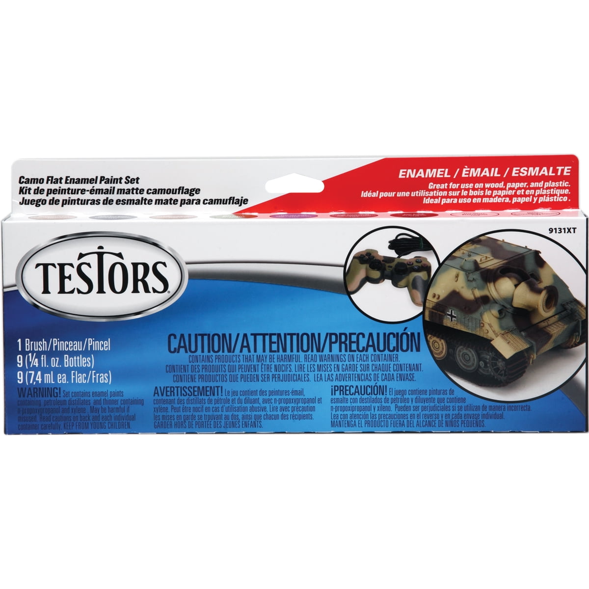 Click here for Testors Enamel Paint Set-Camo Flat 1/4 Fl. Oz. prices