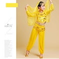 FYDUU Girls Belly Dance Outfit 5Pcs Kids Girls Belly Dance Outfit Long Sleeve Top Pants Set ...