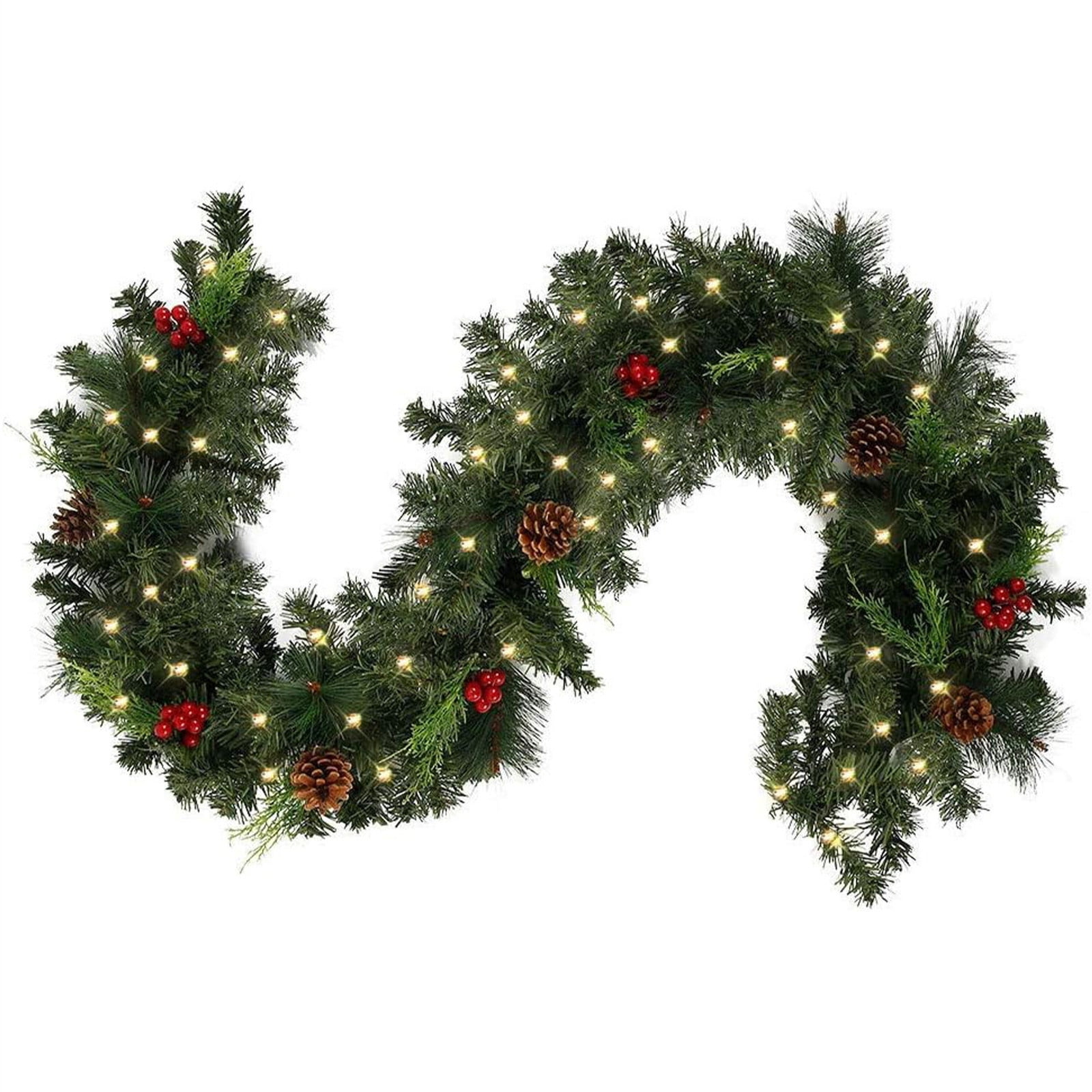 Click here for Unbranded Garland Christmas Decorations 6ft Christ... prices