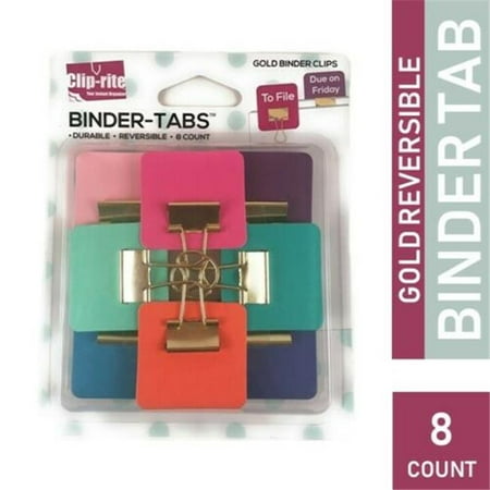 Clip-Rite Binder Tabs Folders, Assorted Gold | Walmart Canada