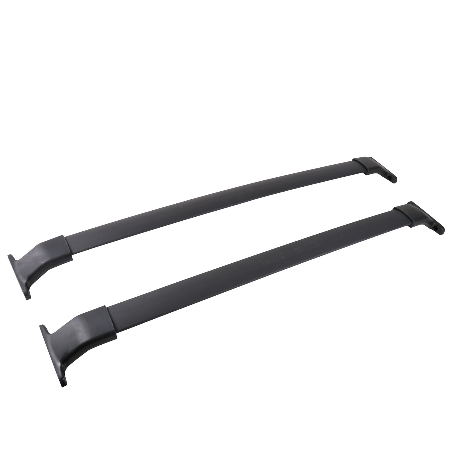 Spec-D Tuning Black Roof Rack Rail Top Cross Bars Cargo Luggage Carrier ...