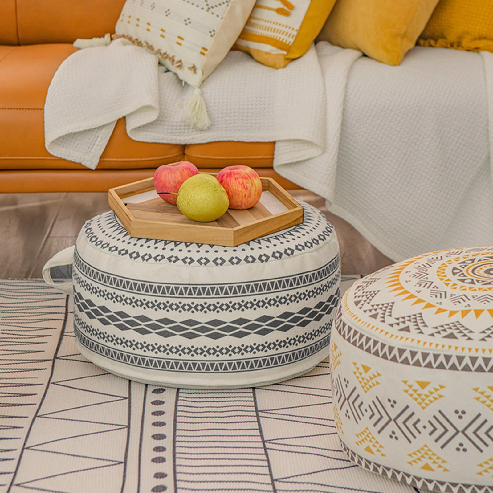 Oversized pouf ottoman store