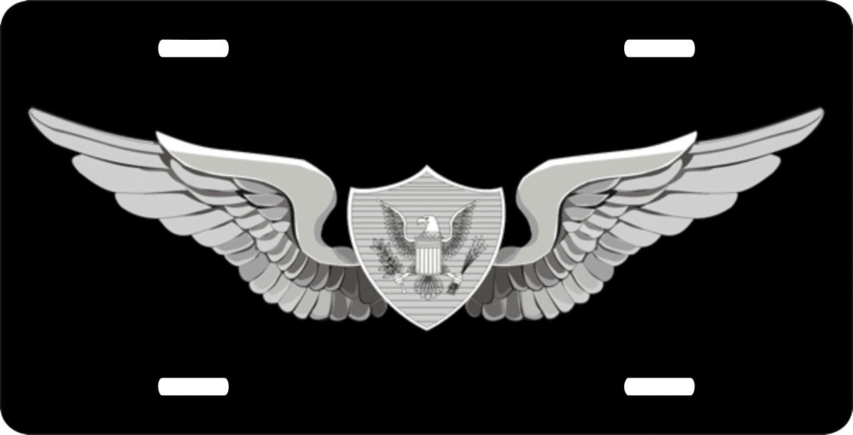 Army Air Crew Wings License Plate - Walmart.com