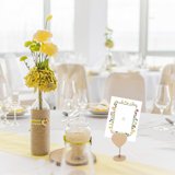 2 Pack Paper Menu Clip Table Decoration Clips Business Card Holder ...