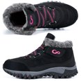 Ecetana Comfy Women's Winter Snow Boots for Cold Weather, Rubber ...