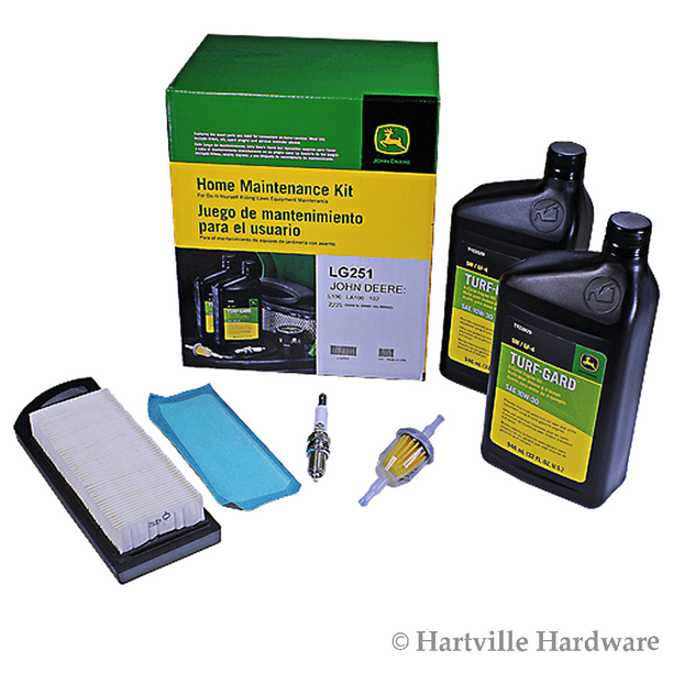 John Deere LG251 Home Maintenance Kit 102 105 L100 LA100 Z225 (s/n 0 ...