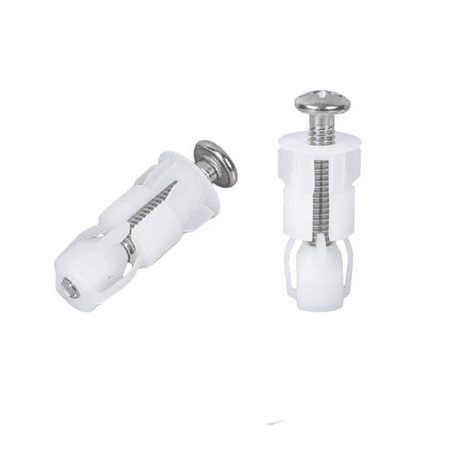 YERDGARY Toilet Lid Expansion Screws Toilet Lid Fastener Toilet Seat ...