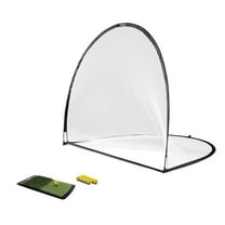 SKLZ Home Golf Driving Range Kit with 7‚Äô Net, Balls, Launch Pad, Tees ...