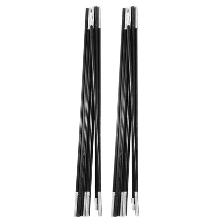 Domqga Tent Pole,Tent Support Rod,4.9M Fiberglass Camping Tent Pole ...