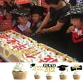 Dream Lifestyle 10 PCS Graduation Cupcake Toppers 2022,Glitter Diploma ...