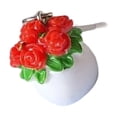 Adorable Miniature Flower Pots Keychain Featuring Playful Cartoon ...