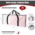 Extra Large Moving Bags with Zippers & Carrying Handles, Heavy-Duty ...