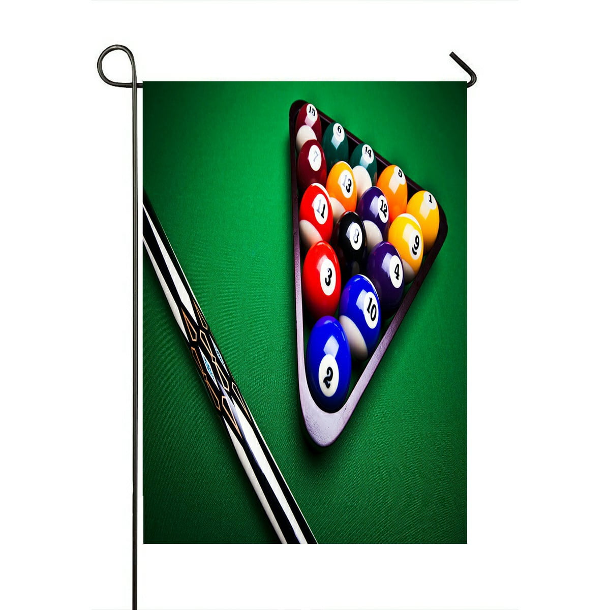 ECZJNT Billiard balls pool Outdoor Flag Home Party Garden Decor 28x40 ...