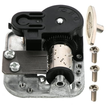 Crank Music Movement Music Box Mechanism 18 Notes Theme Music Box ...