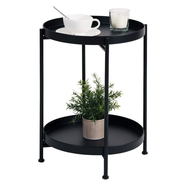 Mesa Auxiliar de Metal 2 Niveles Plegable ecomlab | Bodega Aurrera en línea