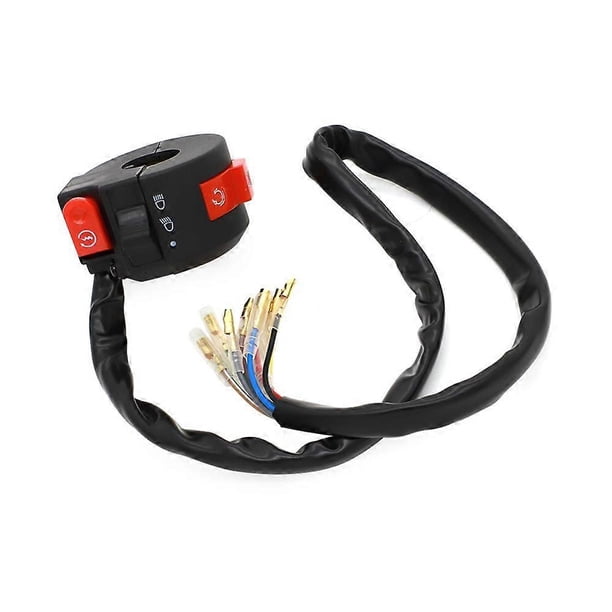 Motorcycle Handle Bar Lights & Kill Switch Assembly SW101C 35200-958 ...