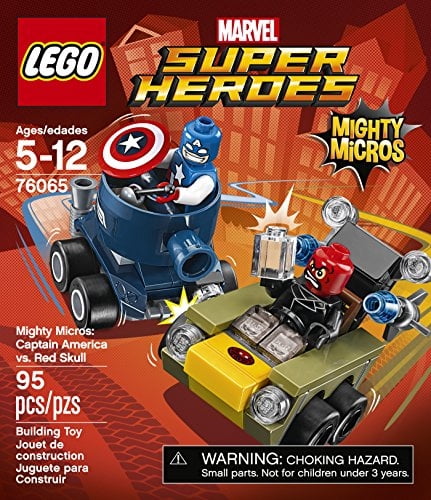 LEGO Super Heroes Mighty Micros Captain America vs Red Skull 76065 Kit ...