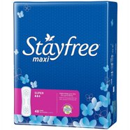 Stayfree Maxi Pads Super, 48ct - Walmart.com