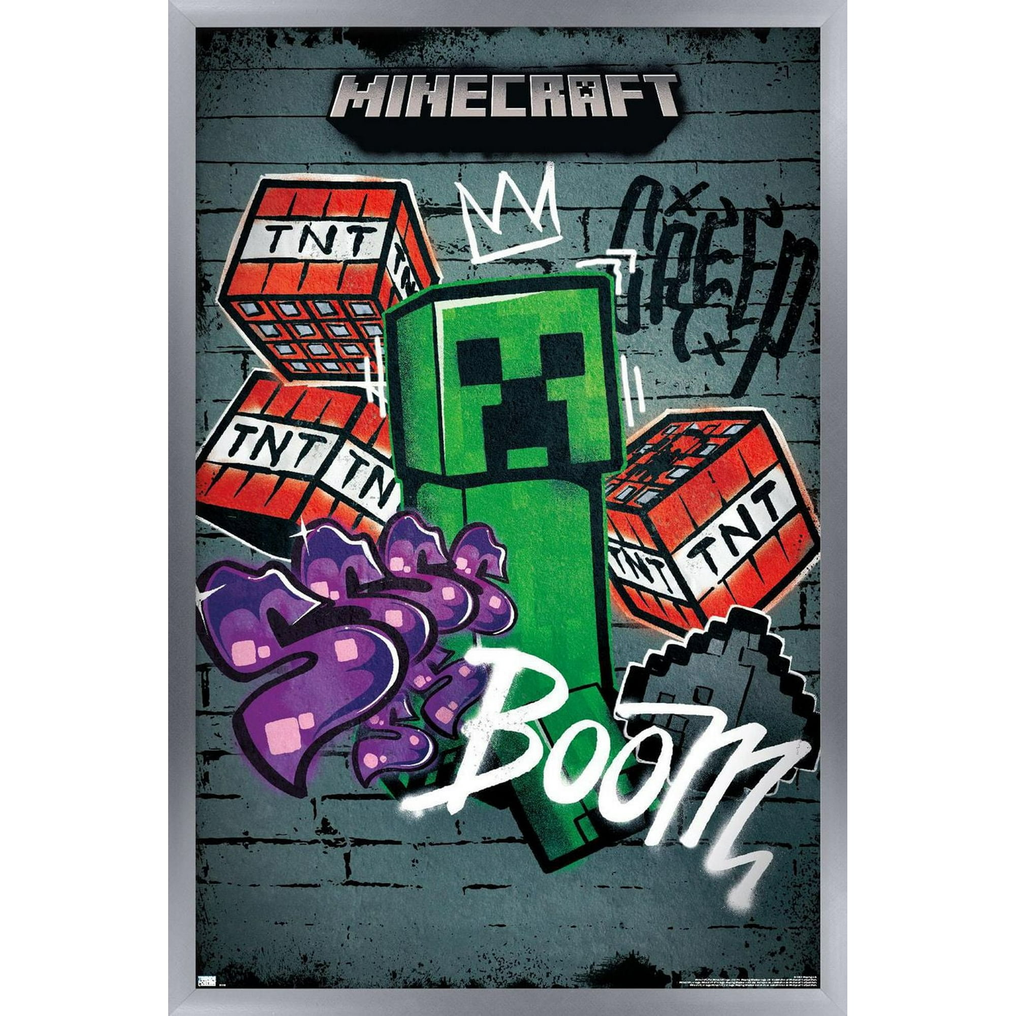 Click here for Trends International Minecraft - Creeper Do Not En... prices