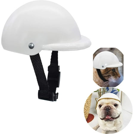 Pet Dog Helmet Hardhat for Puppy Chihuahua Blind Dogs Motorcycles Bike ...