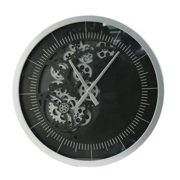 A&B Home Roman Numeral Gear Wall Clock - Walmart.com