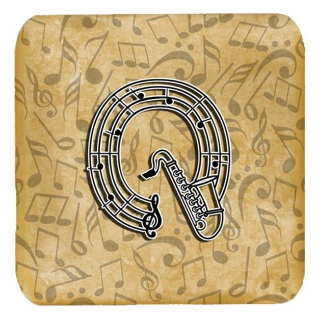 Letter Q Musical Instrument Alphabet Foam Coasters, Set Of 4 - Walmart.com