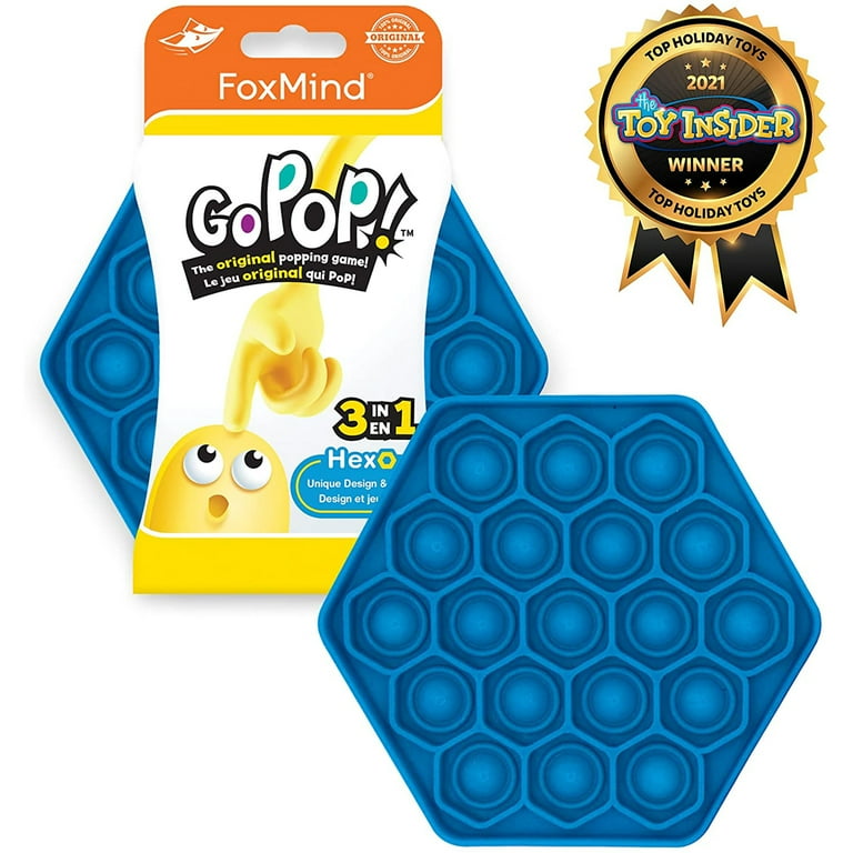 Fidget Toy Brain Teaser Travel Game FoxMind Go Pop! Roundo Tactile Game ...