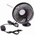 CEORPER 3 Speed Car Fan USB Fan 360° Rotatable Truck Lorry Caravan Car ...