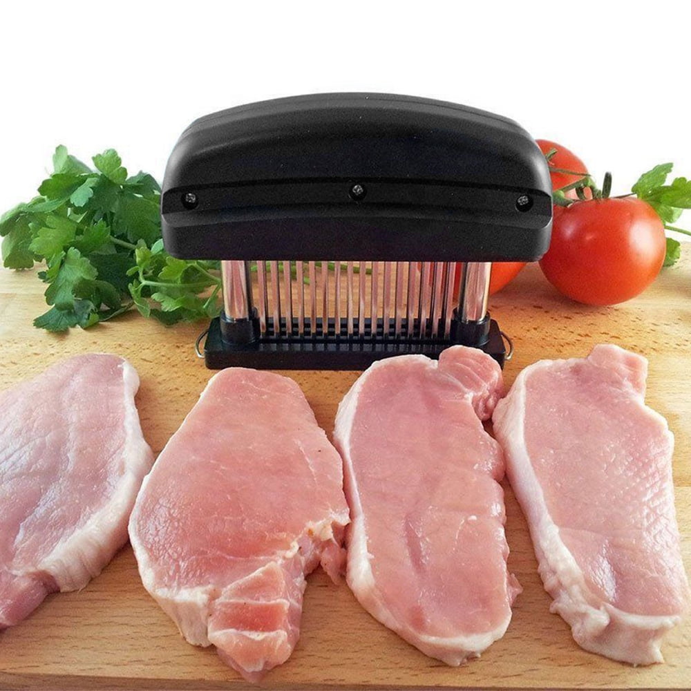 48 Blades Needle Meat Tenderizer Stainless Steel Knife Meat Beaf Steak