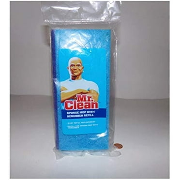 Mr. Clean Magic Eraser Mop Head Refill, For Various Floors, Foam, 11 1/ ...