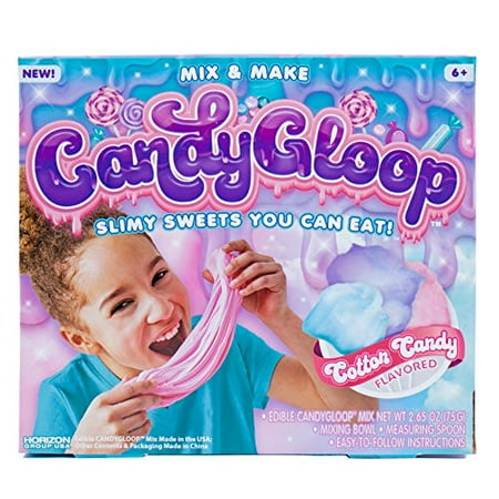 Candygloop Cotton Candy Edible Slime Kit by Horizon Group USA, DIY ...