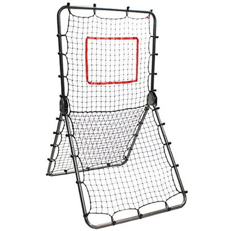 Trigon Sports Multi-Sport Net Pitch Back Screen Rebounder, Gray ...
